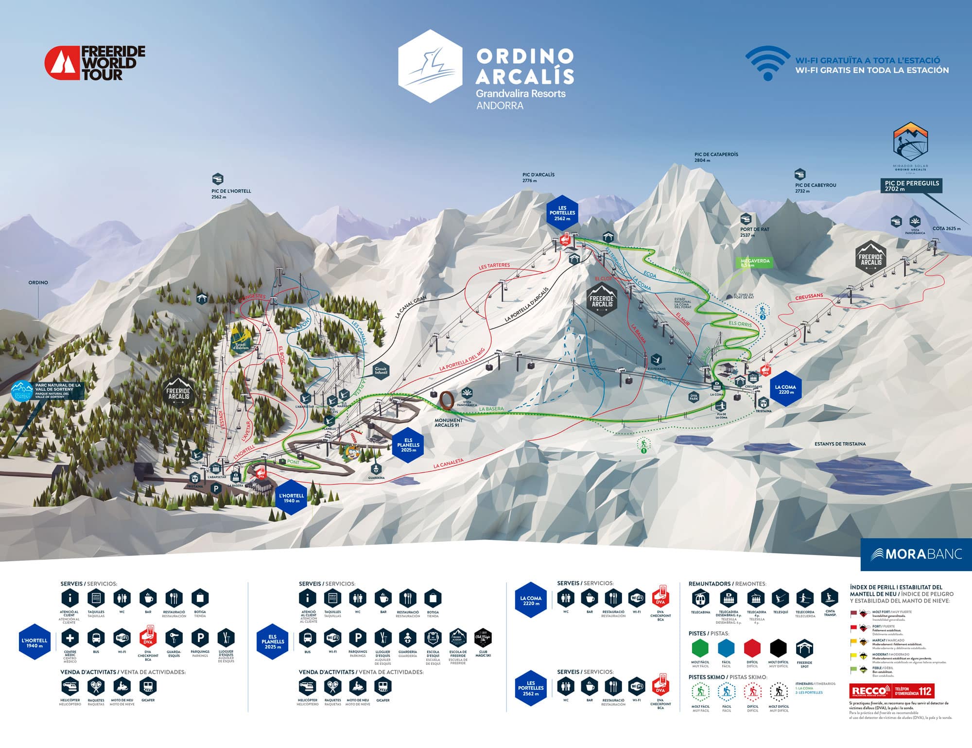 Ordino Arcalís Ski Resort: Piste Map, Pass & Other Info - Andorra Escapes